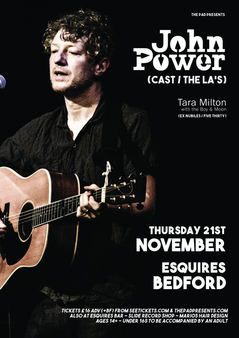 John Power (Cast) + Tara Milton - The Pad Presents