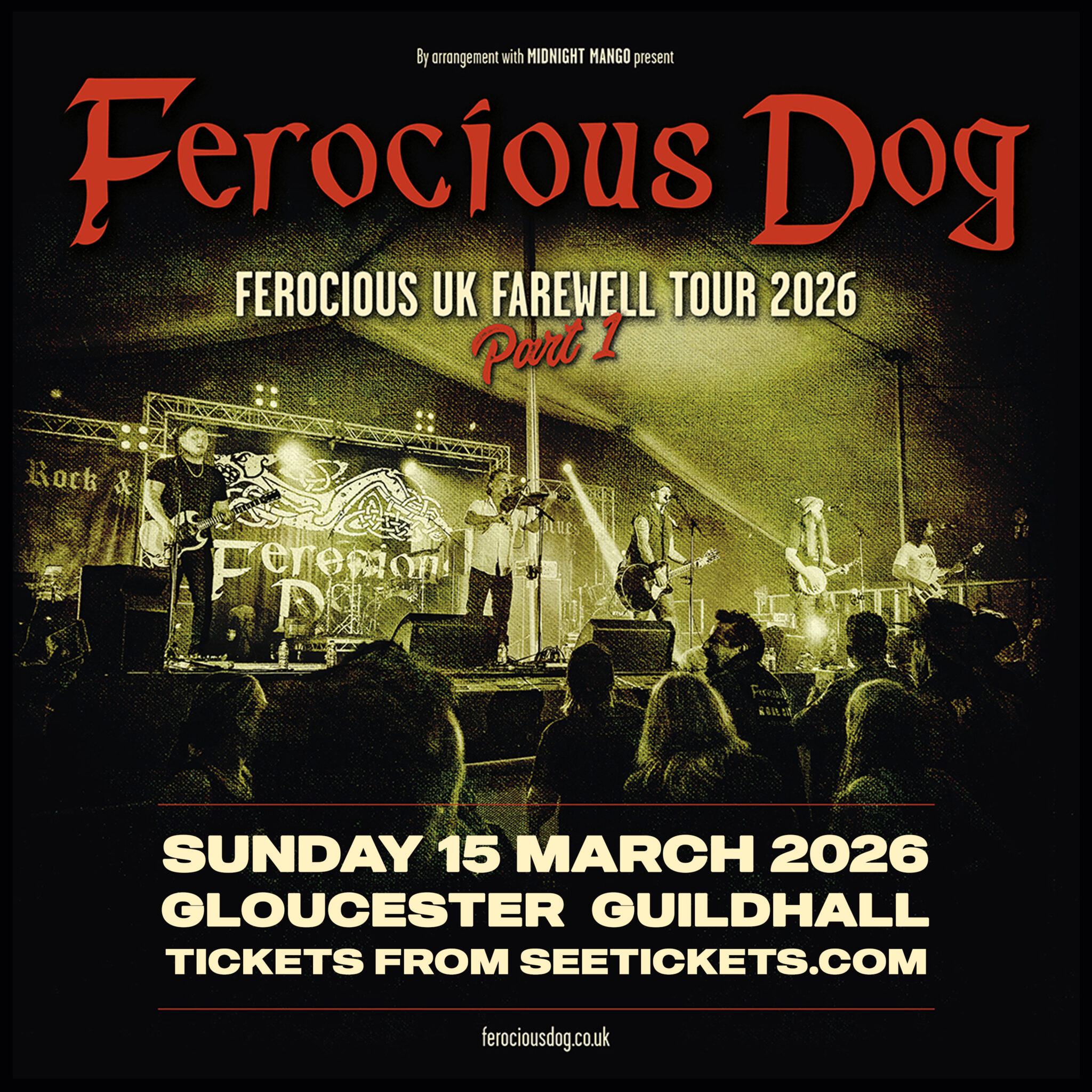 Ferocious Dog - UK Farewell Tour 2026 Part 1 - The Pad Presents